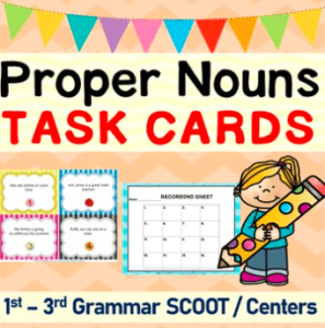 5 Fun Activities For Teaching Proper And Common Nouns