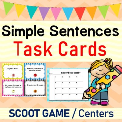 Complete Sentences - 5 Authentic Activities | ELA Skill Builder