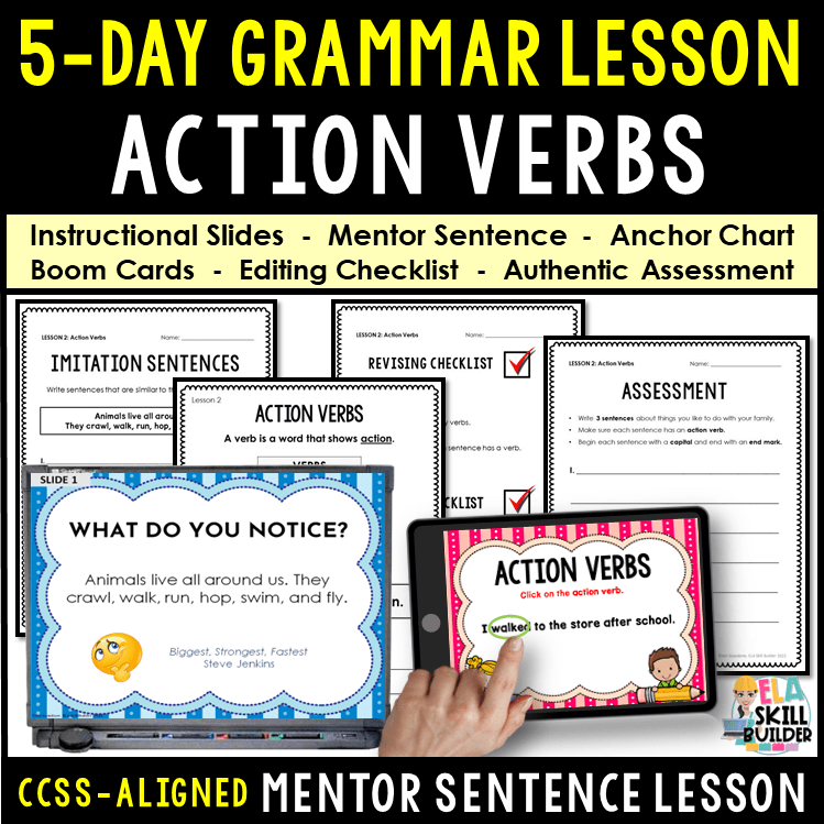 Why Mentor Sentences are Essential for Grammar Instruction - ELA Skill ...