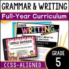 Fifth Grade Grammar And Writing Curriculum - ELA Skill Builder