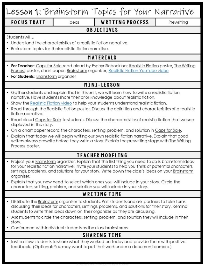 How To Run A Writing Workshop In Elementary