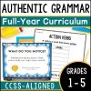 Free Grammar Boom Cards For Elementary | ELA Skill Builder