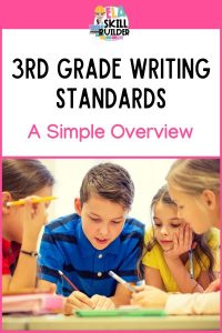 3rd Grade Writing Standards: A Simple Overview