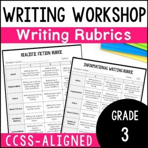 The Best Kid-Friendly Rubrics For Third Grade Writing