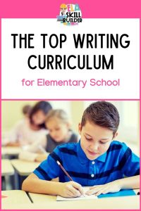 The Top Writing Curriculum For Elementary School