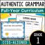 The Best 1st Grade Grammar Curriculum Bundle