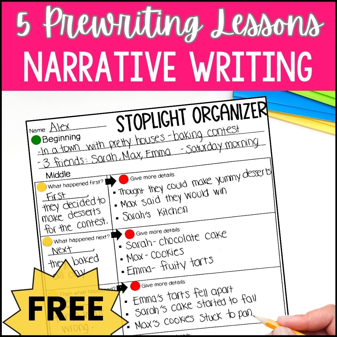 5 Free Creative Writing Lesson Plans For Elementary Students
