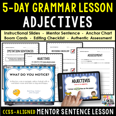 3 Free & Essential Adjectives Worksheets For Grade 2